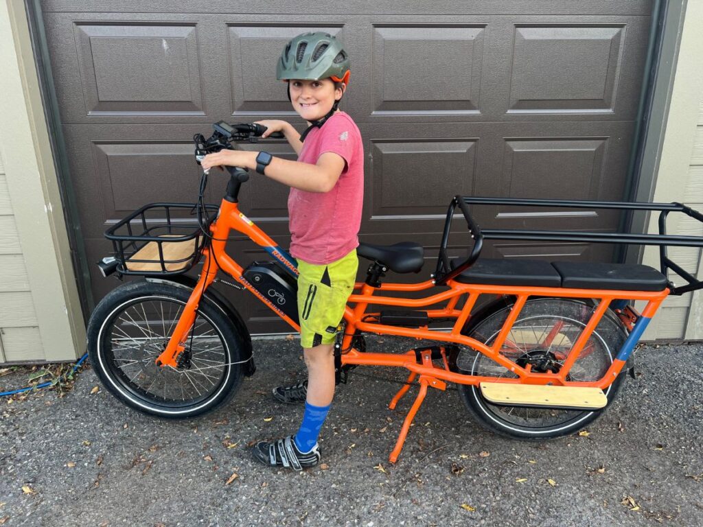 Family Cargo Bike: RadWagon 4 Review - Kids Ride Bikes