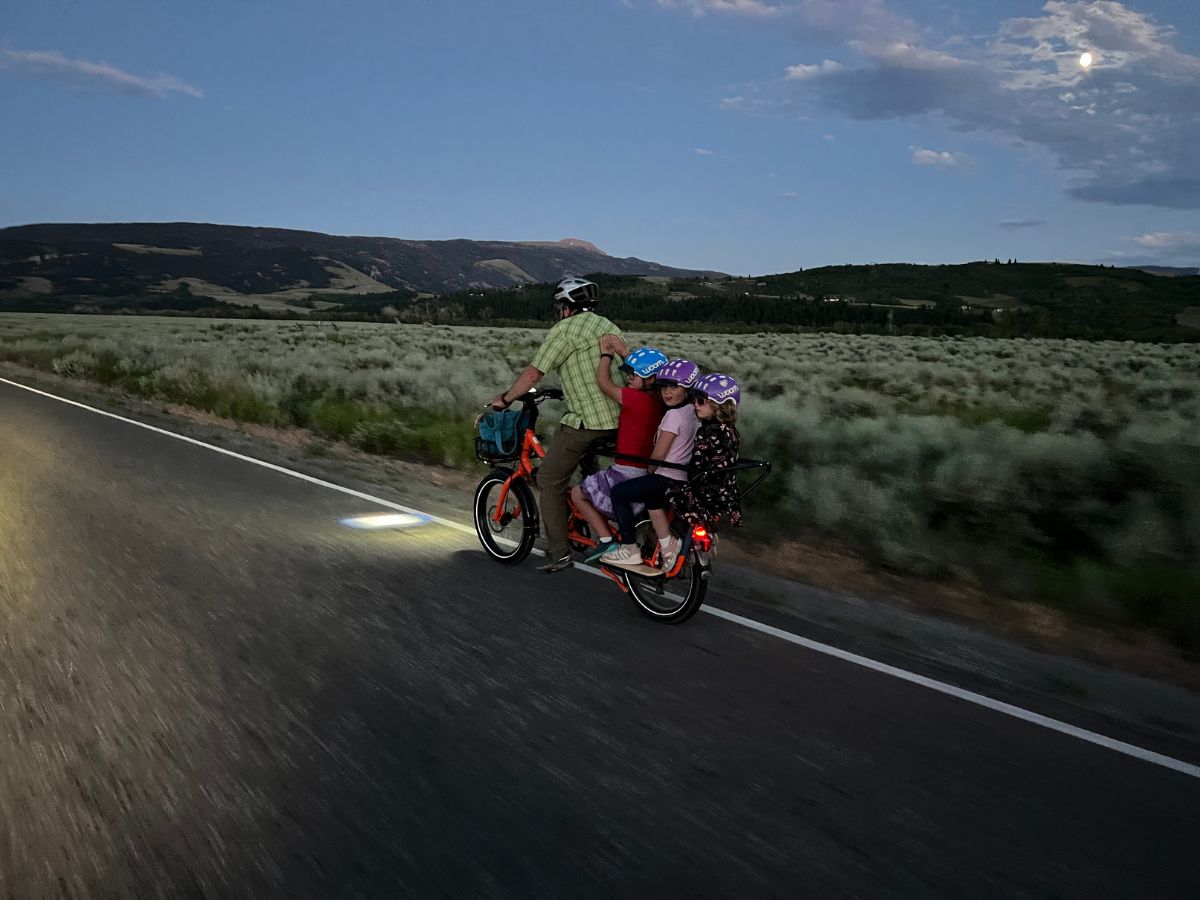 Family Cargo Bike: RadWagon 4 Review - Kids Ride Bikes